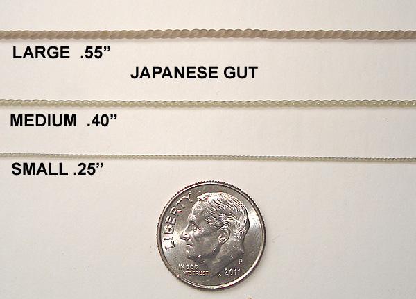 Twisted Japanese Silk Gut – FeathersMC